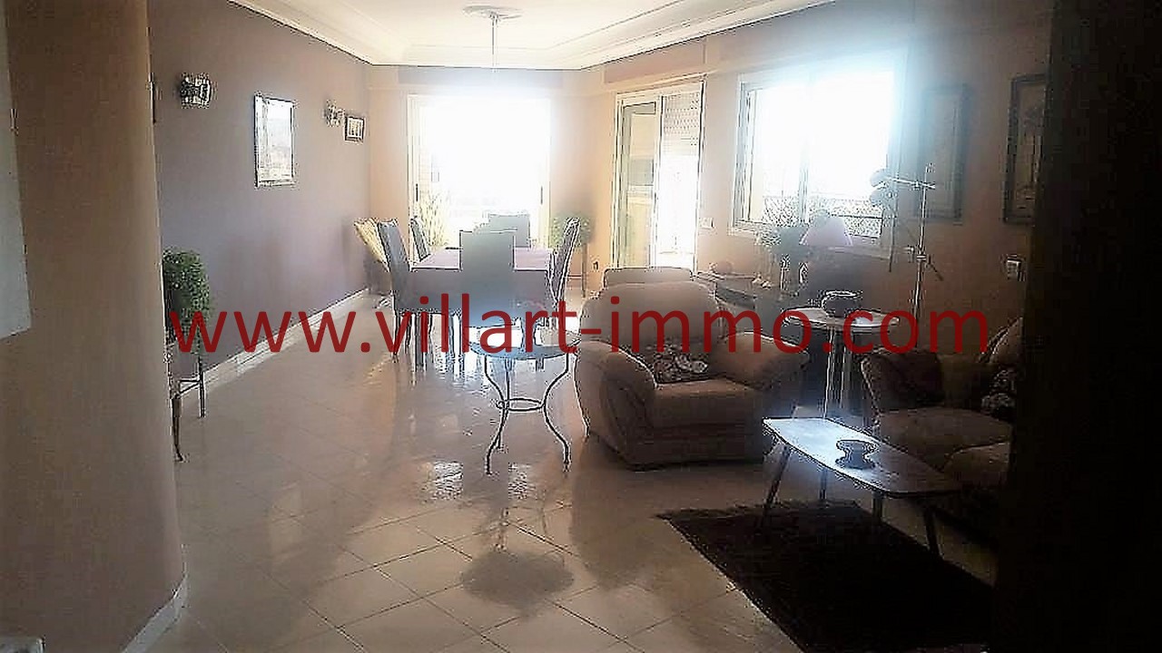 Magnifique appartement F4 meublé quartier Iberia Tanger | Villart