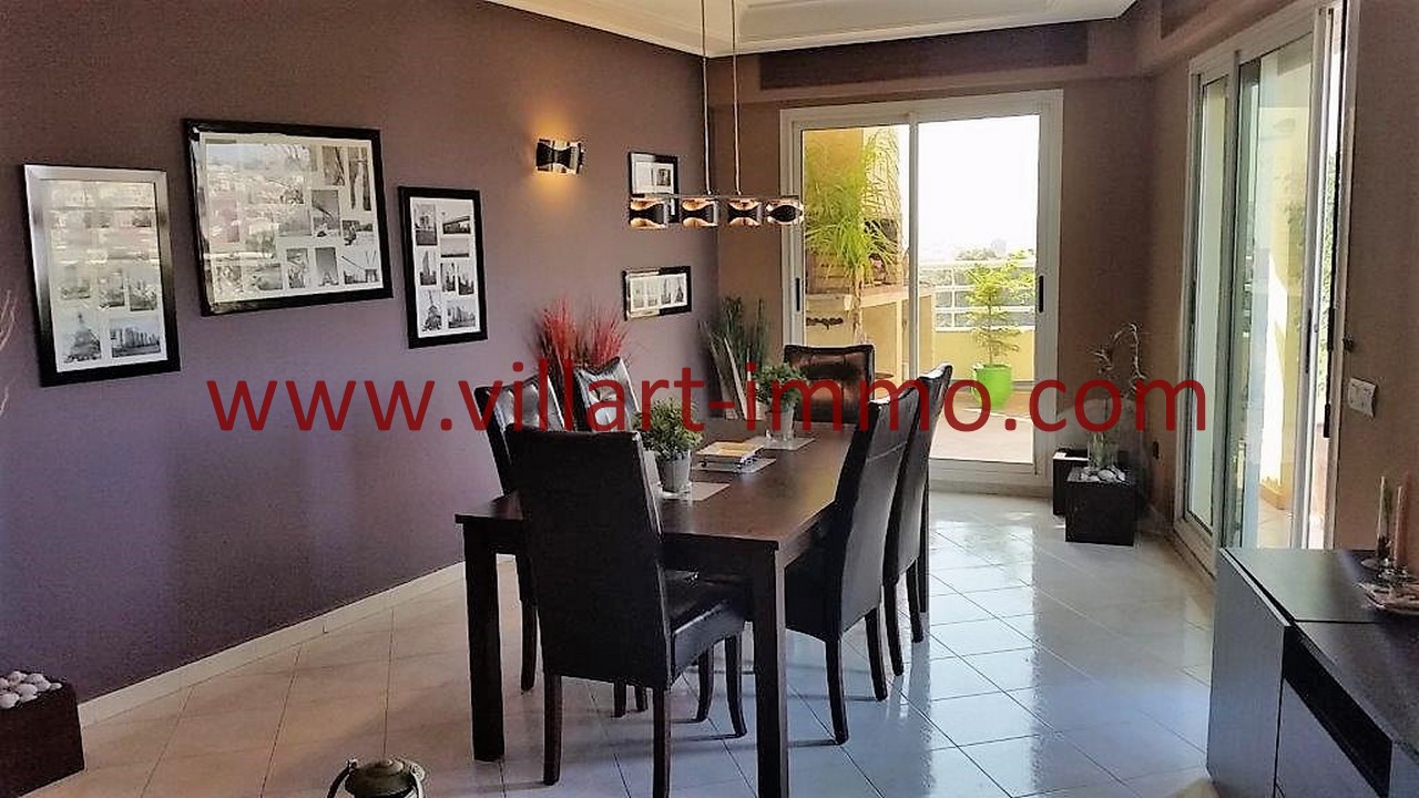 Magnifique appartement F4 meublé quartier Iberia Tanger | Villart