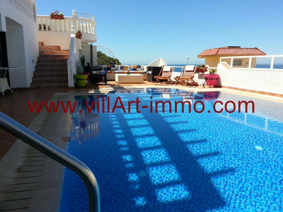 Villa meublée avec superbe vue sur mer | Villart